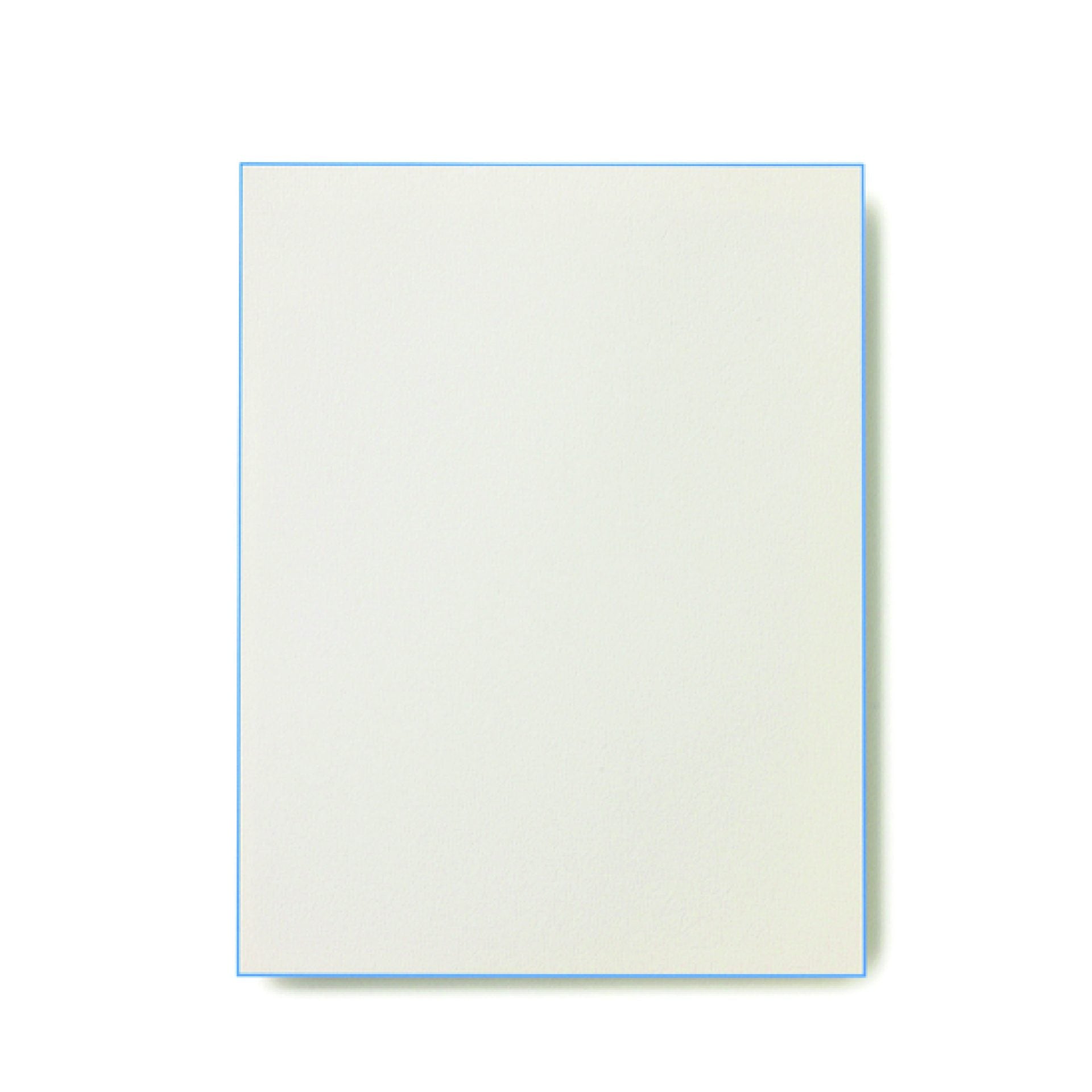 SMYTHSON Bordered Kings Writing Paper Nile Blue