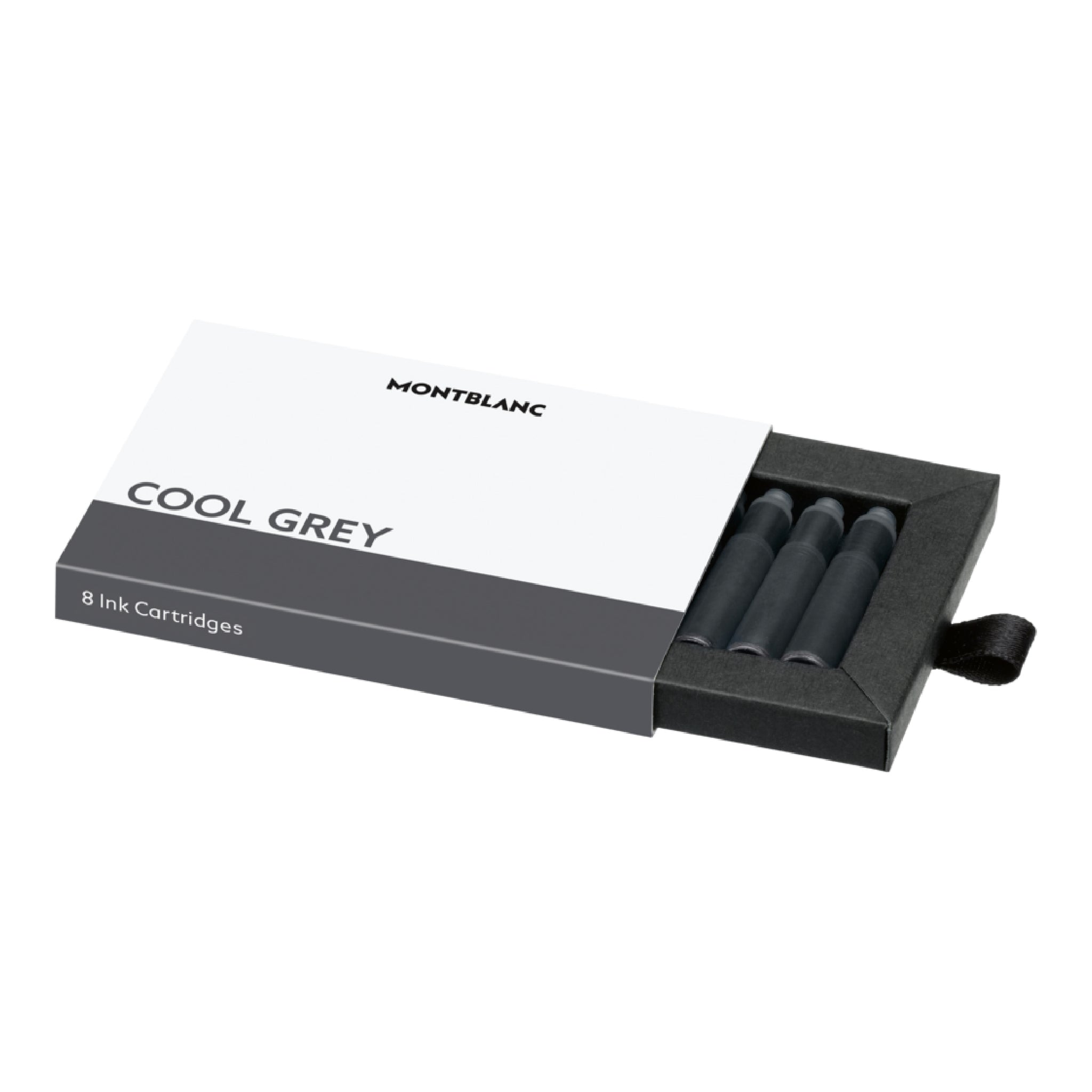 MONTBLANC Ink Cartridges Cool Grey, 8 per package